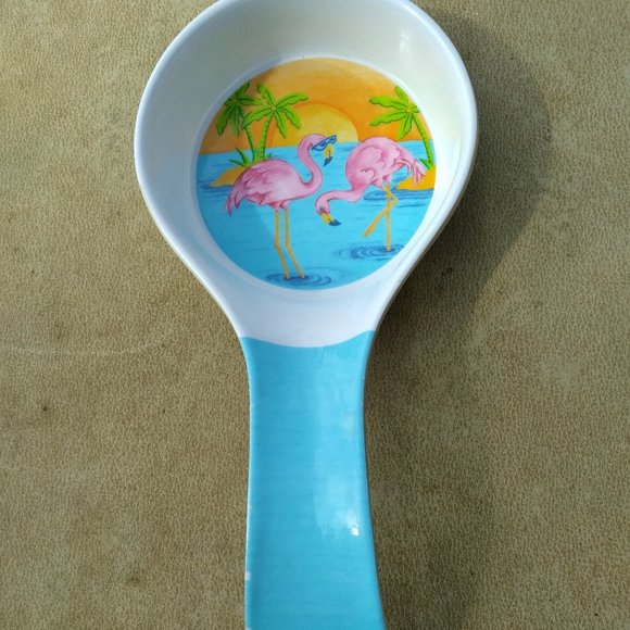 Kitchen | Flamingo Spoonrest | Poshmark